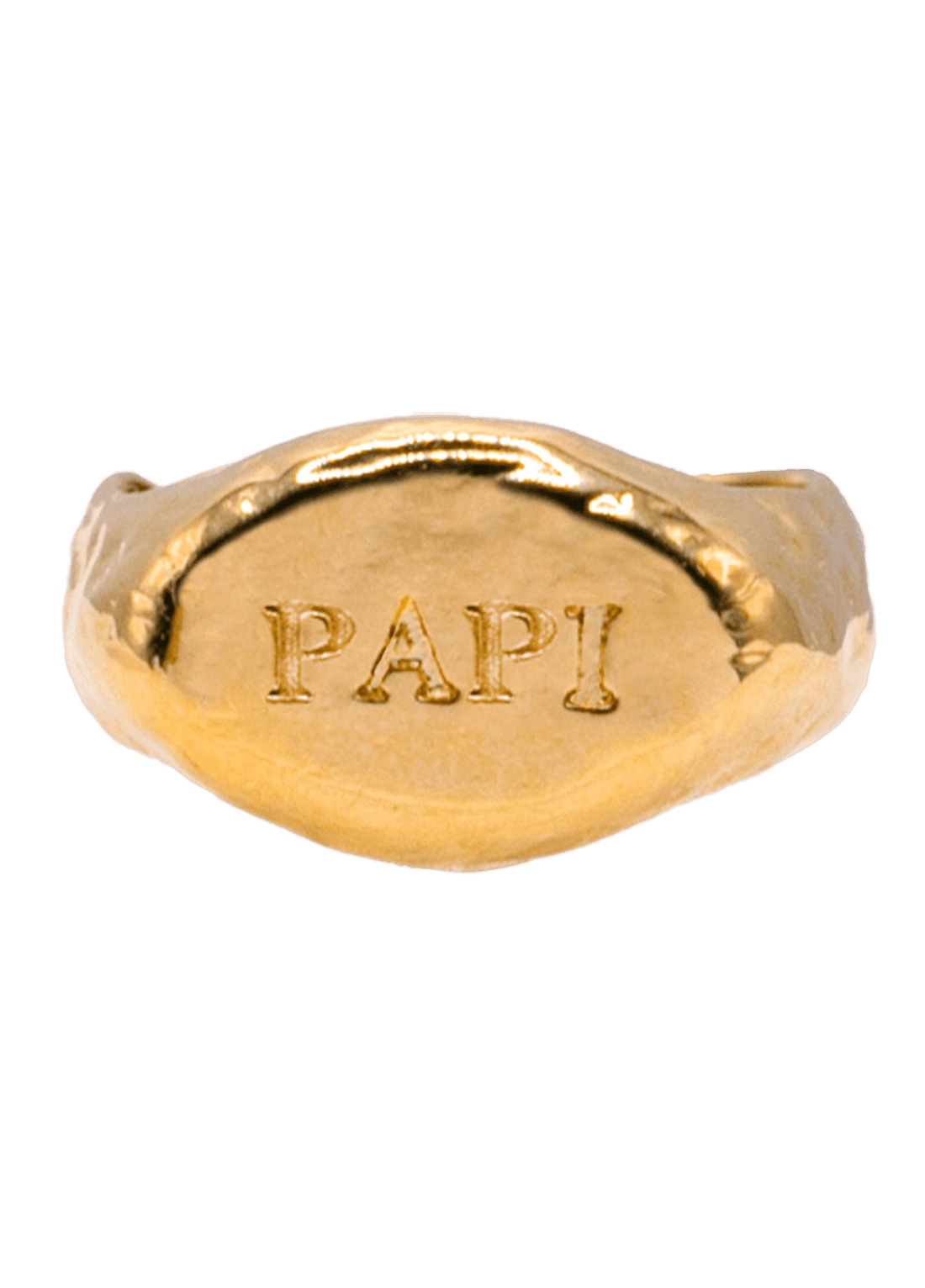 Papi Gold Signet Ring – Alhaja Cult Store
