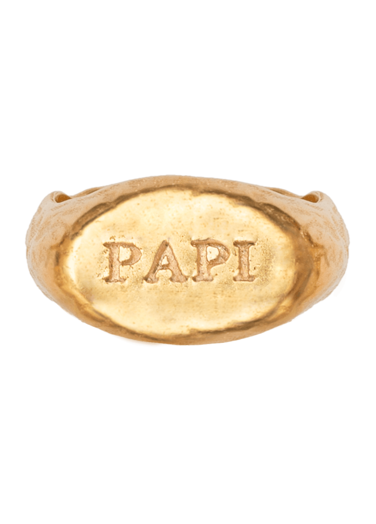 Papi Signet Ring Solid Gold – Alhaja Cult Store