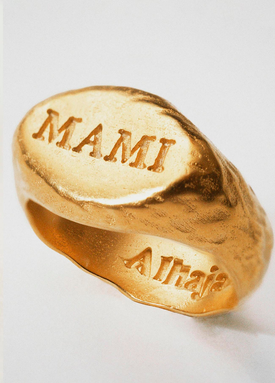 Mami Gold Signet Ring – Alhaja Cult Store